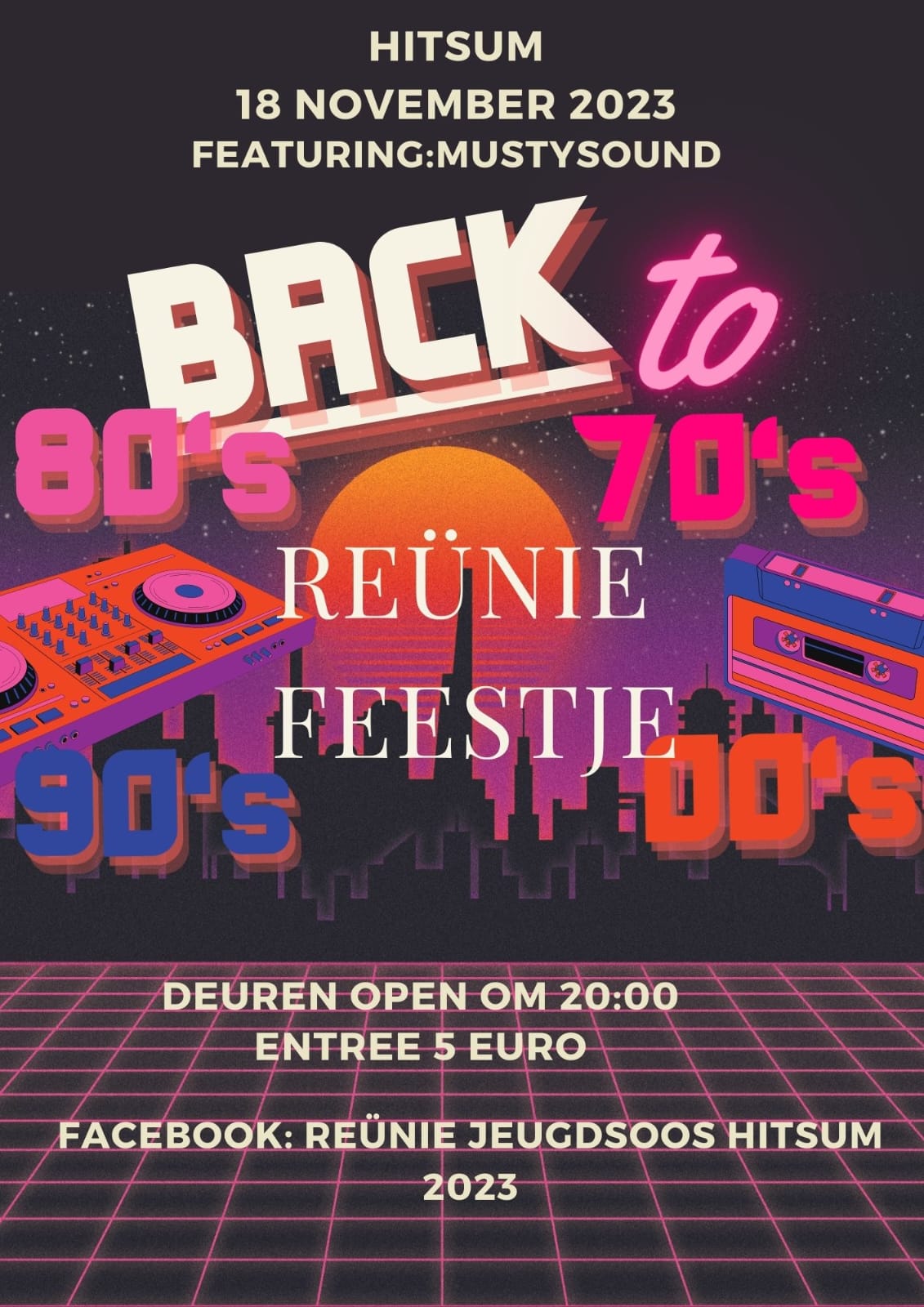 Reünie Jeugdsoos Hitzum 18 November